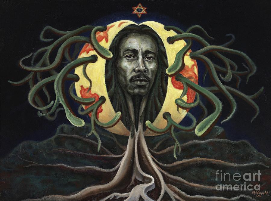 Reggae Tree Painting by Ewan McAnuff