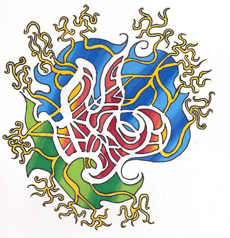 Release Drawing by Patrick Isaacs - Fine Art America