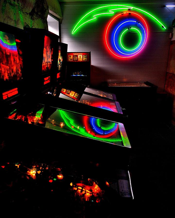 Replicant Arcade Photograph by Benjamin Yeager - Pixels