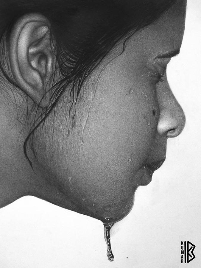 Revive Drawing by Kumar Burra - Fine Art America