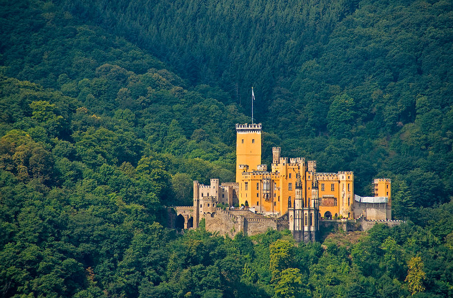 Rhine castle Photograph by Dennis Cox - Fine Art America