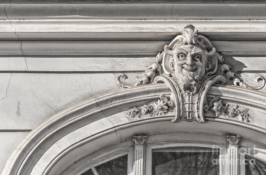 Riga Gamla Stan Window Devil Photograph by Antony McAulay - Fine Art ...