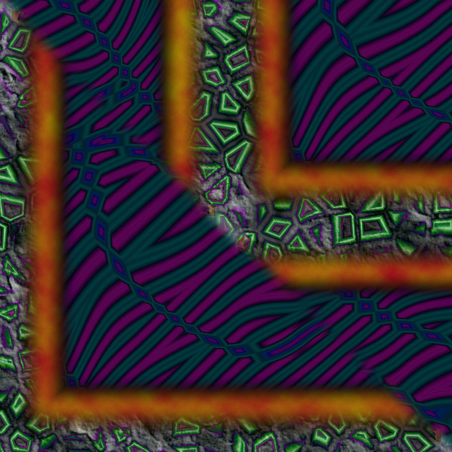 Right Angles Painting by CMG Design Studios | Fine Art America