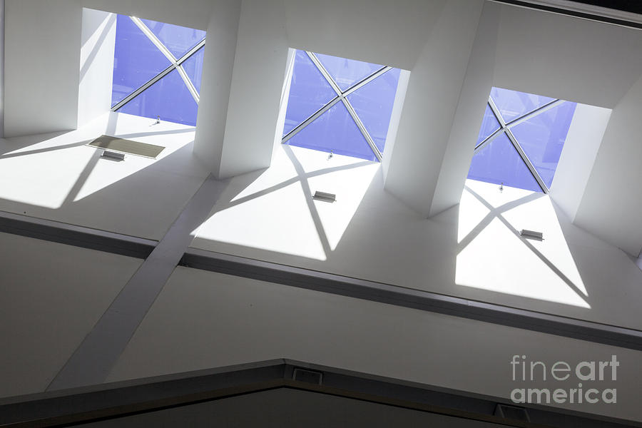 Rinker Hall Skylights Photograph by Lynn Palmer - Pixels