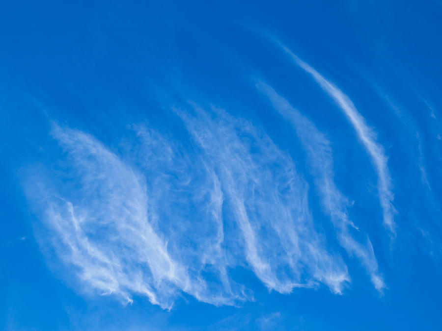 Ripple Clouds Photograph by David Pyatt - Fine Art America