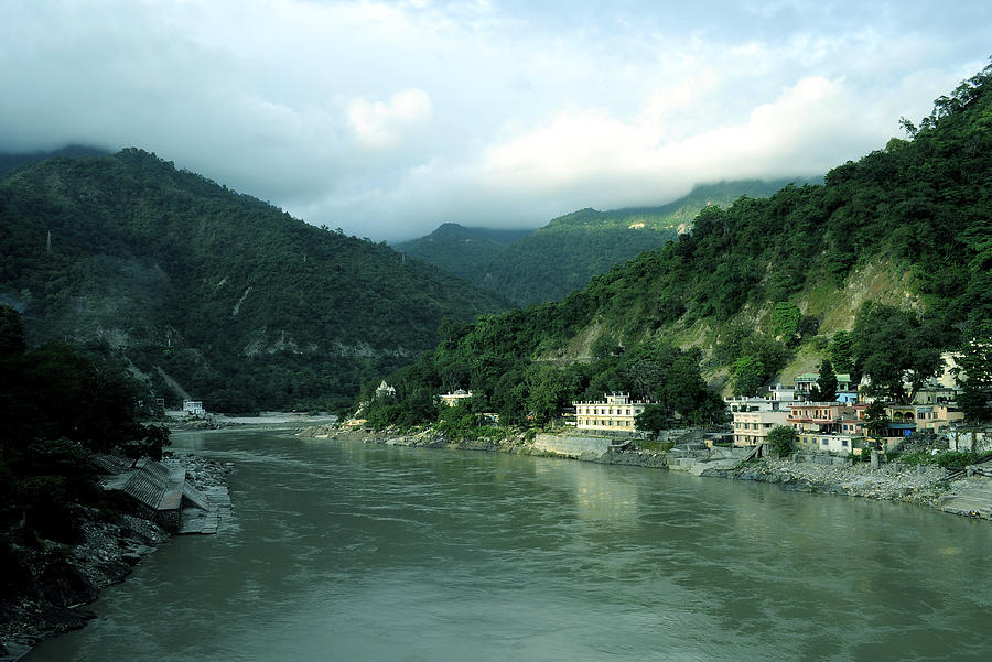 Rishikesh View Photograph by Bliss Of Art - Pixels