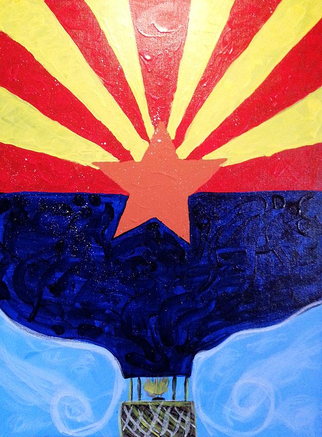 Rising Arizona Painting by Kyle Moran - Fine Art America