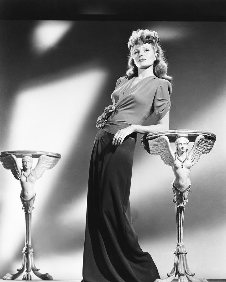 Rita Hayworth Columbia Portrait Early Photograph By Everett Fine Art America