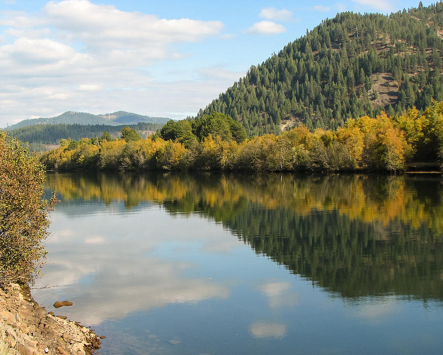 River Reflection Photograph by Curtis Stein - Pixels