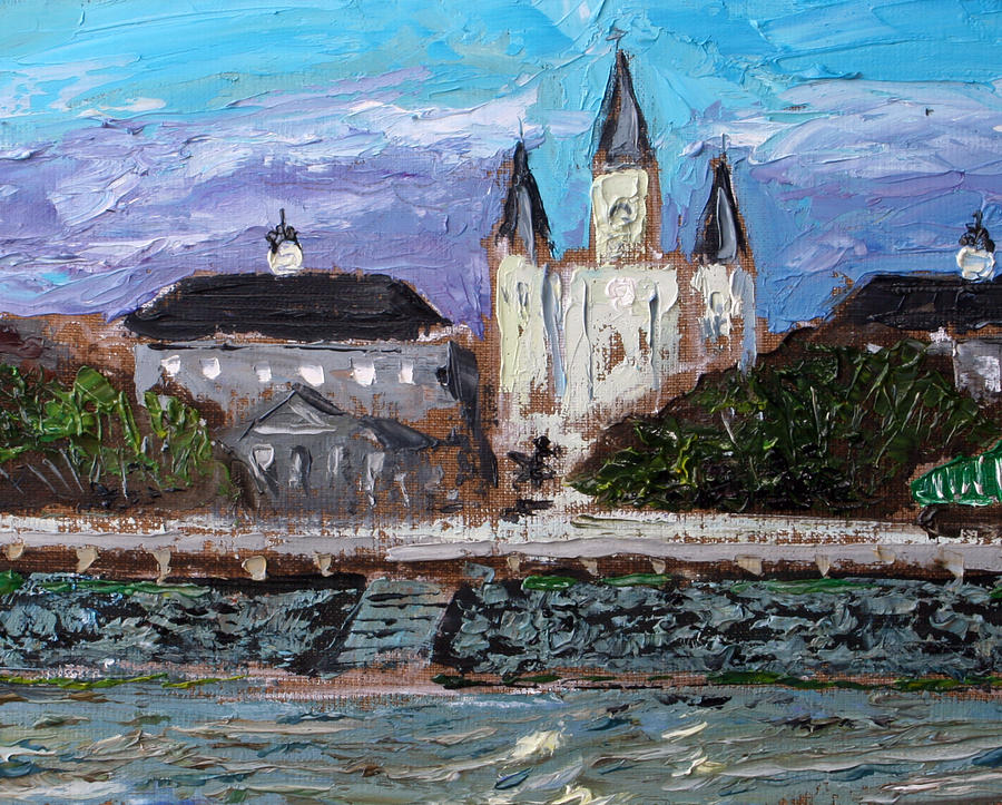 River Shot Painting by Robert Sutton - Fine Art America