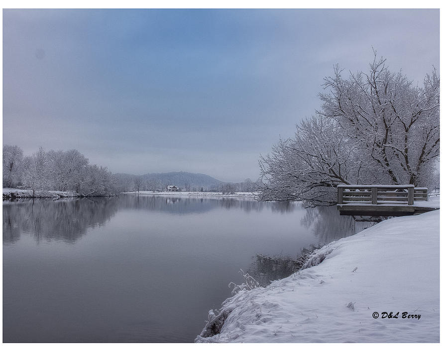 River Snow Photograph by Daniel Berry - Fine Art America