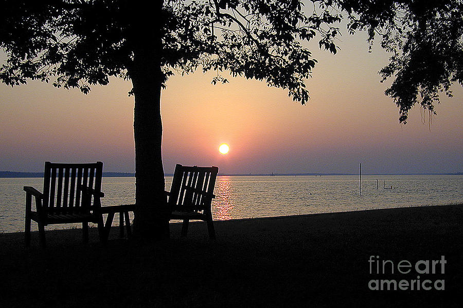 River Sunset Photograph by Richard Patrick - Fine Art America