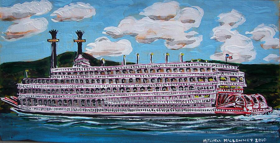 Riverboat Queen Painting by Mitchell McClenney - Fine Art America