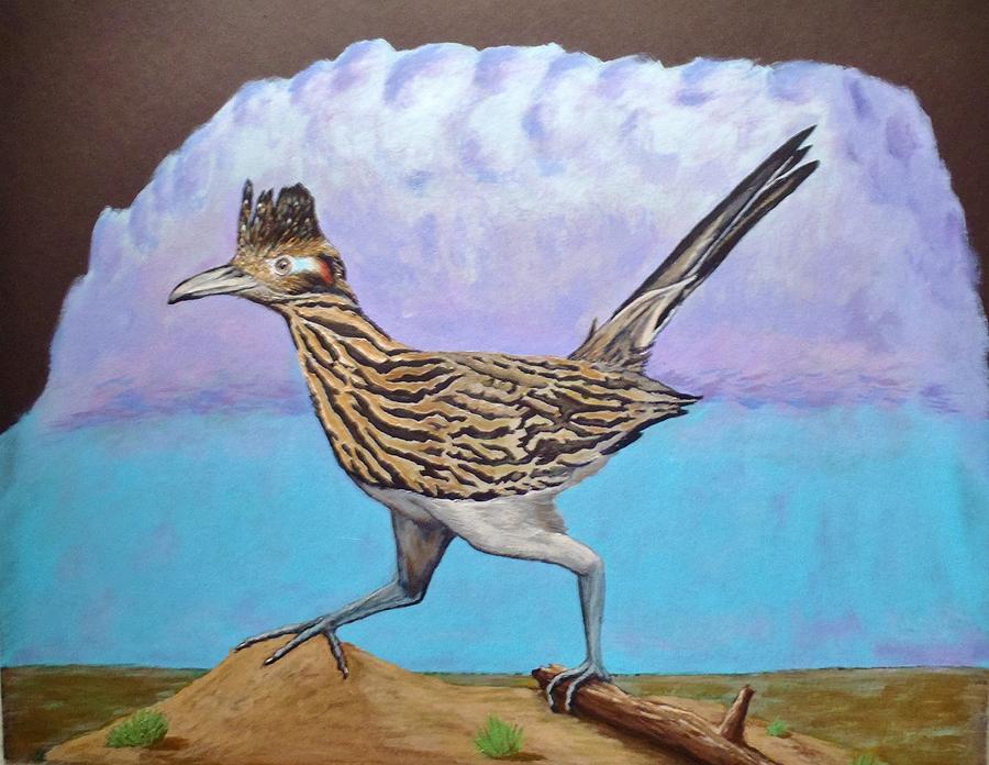 Roadrunner Painting by Kevin Cochran - Fine Art America