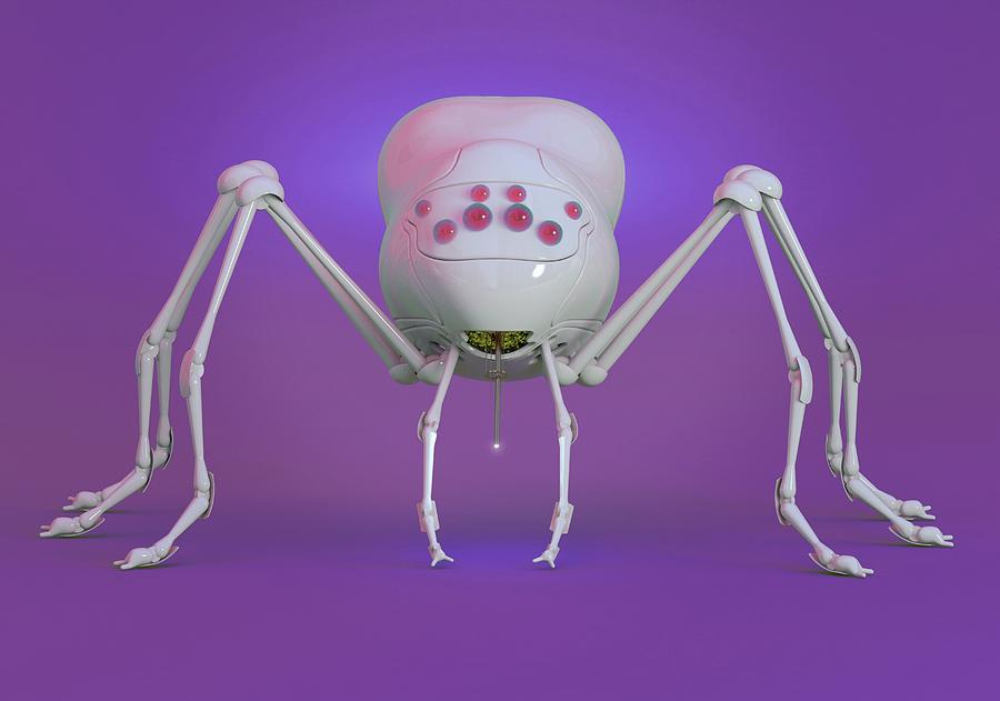 Robot Spider by Science Photo Library