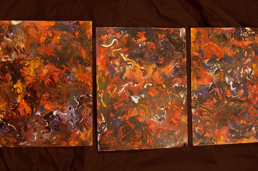 Robust view Two Painting by Michele Embry - Fine Art America