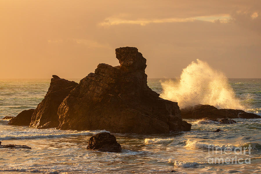 Rock And Splash Photograph by Silvio Schoisswohl - Fine Art America