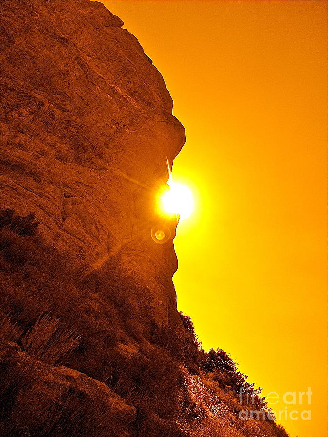 Rock eclipse Photograph by Gem S Visionary | Fine Art America