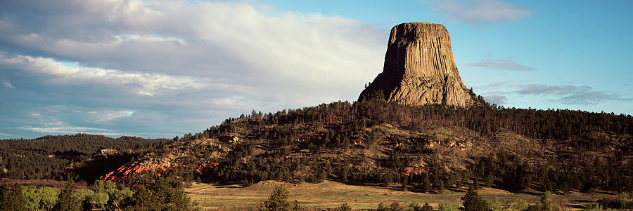 Rock Formation, Devils Tower, Devils Photograph by Panoramic Images ...