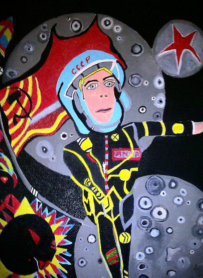 Rocket Man Painting by Eric Levy - Fine Art America