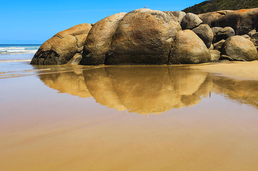 Rocks and Reflections Photograph by Maxwell Jordan | Fine Art America