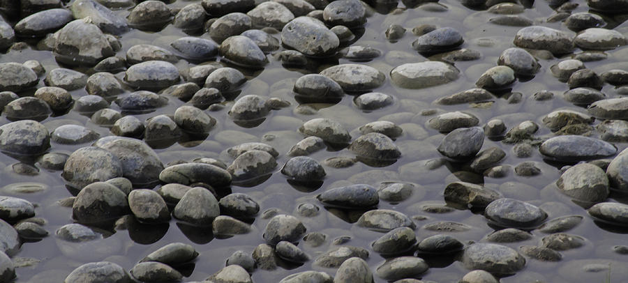 Rocks in Shallow Water Photograph by Greg Thiemeyer - Fine Art America