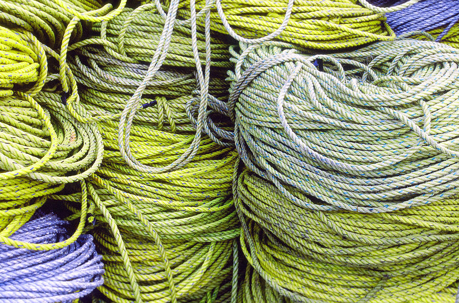 Rope Pattern Photograph by Gary Hromada - Fine Art America