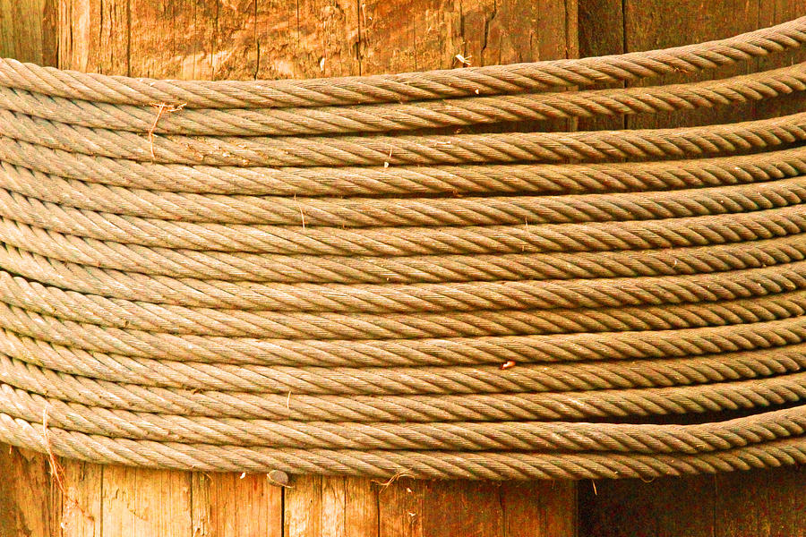 Ropes Photograph by Mark Tsemak - Fine Art America