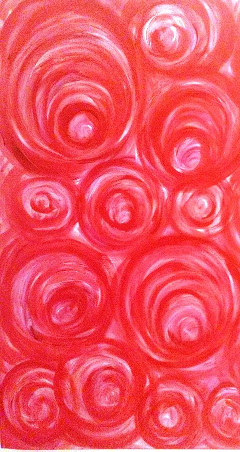 Rose Explosion Painting by Lin Teo - Fine Art America