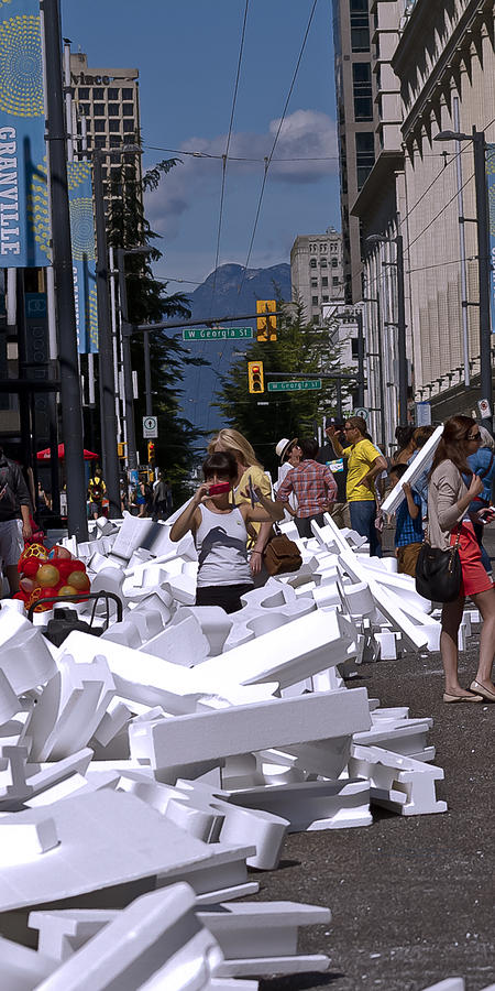 Rubble Painting by Gregory Whiting | Fine Art America