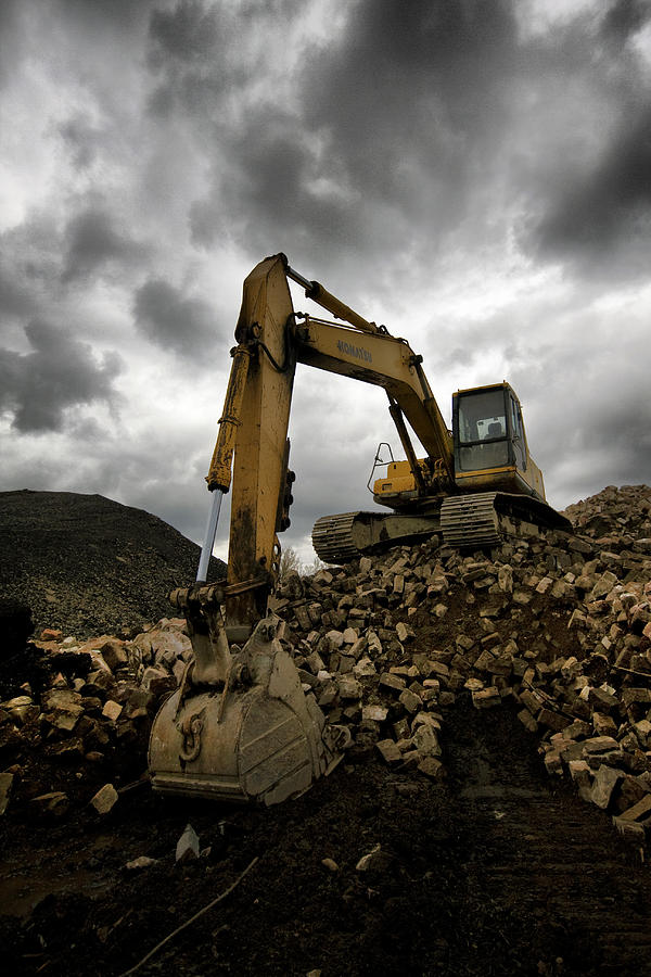 Rubble Photograph by Mark Baker - Fine Art America