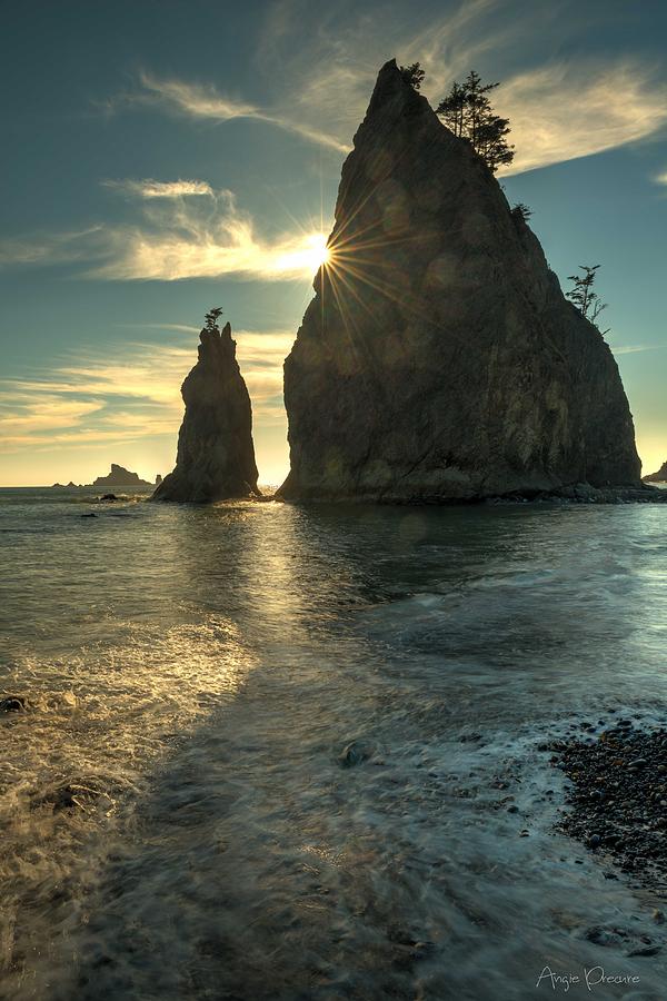 Ruby Beach Sun Photograph by Angie Precure - Fine Art America