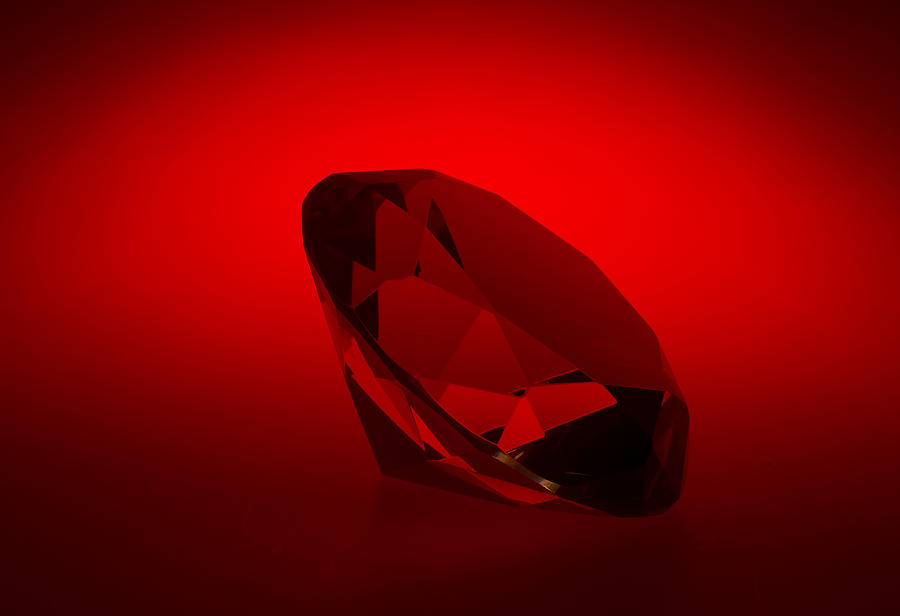 Ruby diamond Photograph by Elemer Sagi - Fine Art America