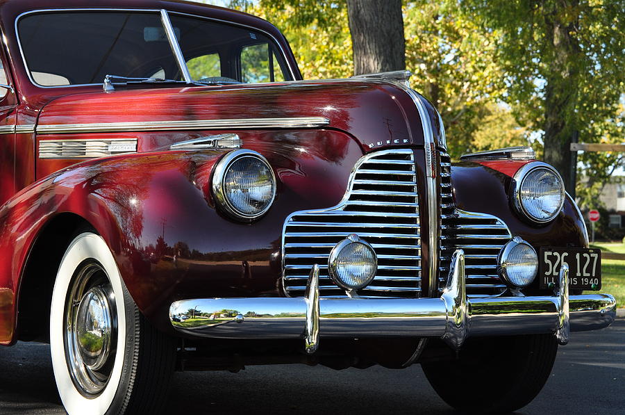 Ruby Red Buick Photograph by Thomas Shockey - Fine Art America