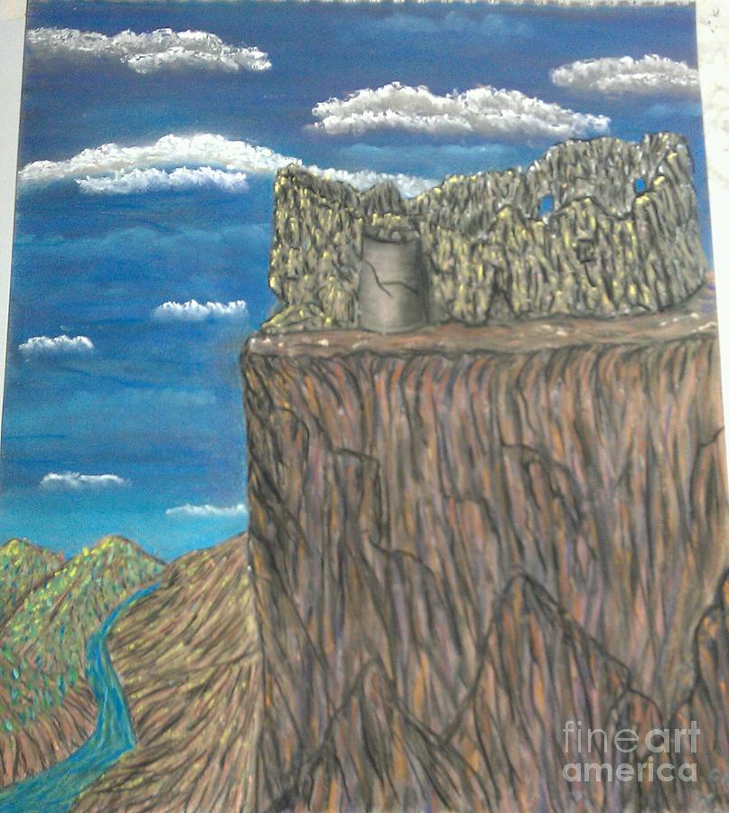 Ruins Pastel by Greg Wardle - Fine Art America