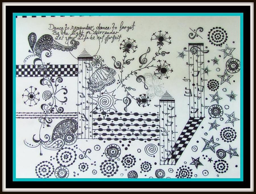 Rush Hour I Drawing by DAnn Douglas - Fine Art America