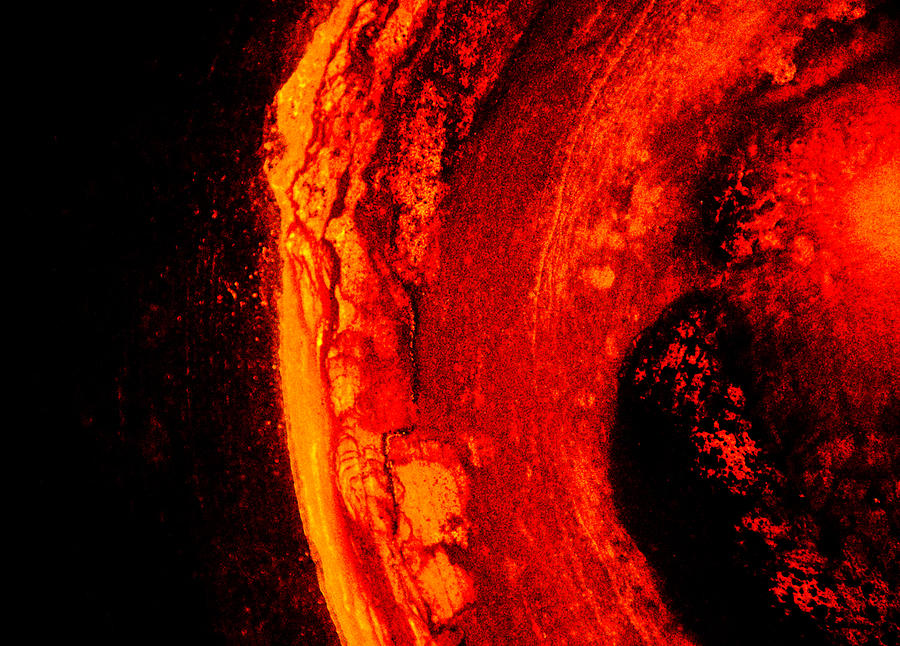 Rust Corona Photograph by Michael Rawling - Fine Art America