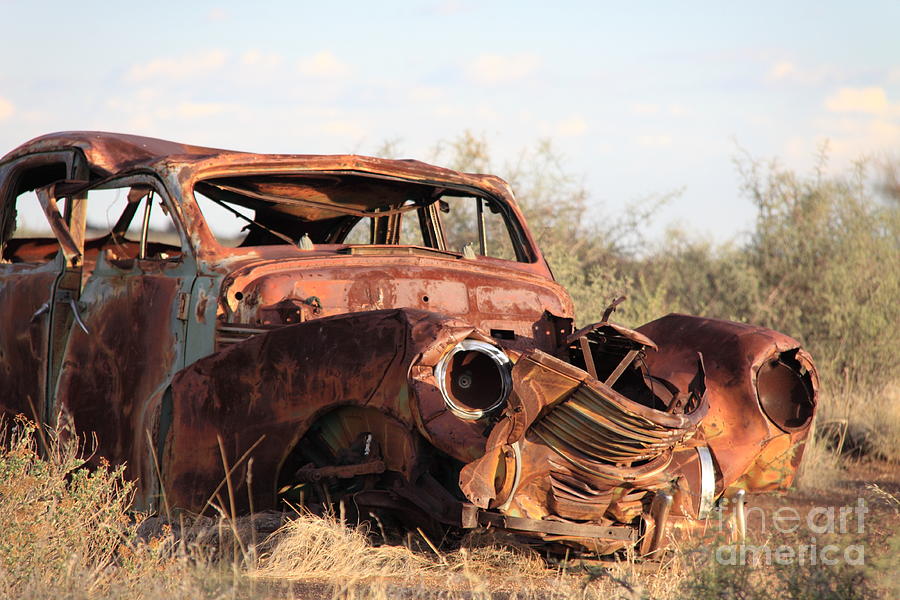 Rusted Old-Timer Photograph by David Van der Merwe - Pixels
