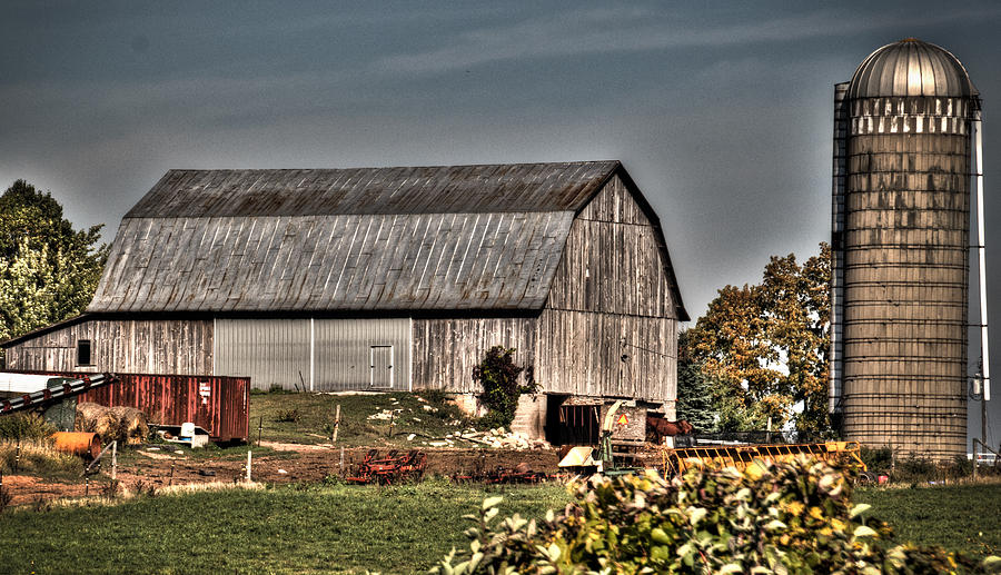 Rustic Farmhouse Photograph by Deborah Klubertanz - Pixels