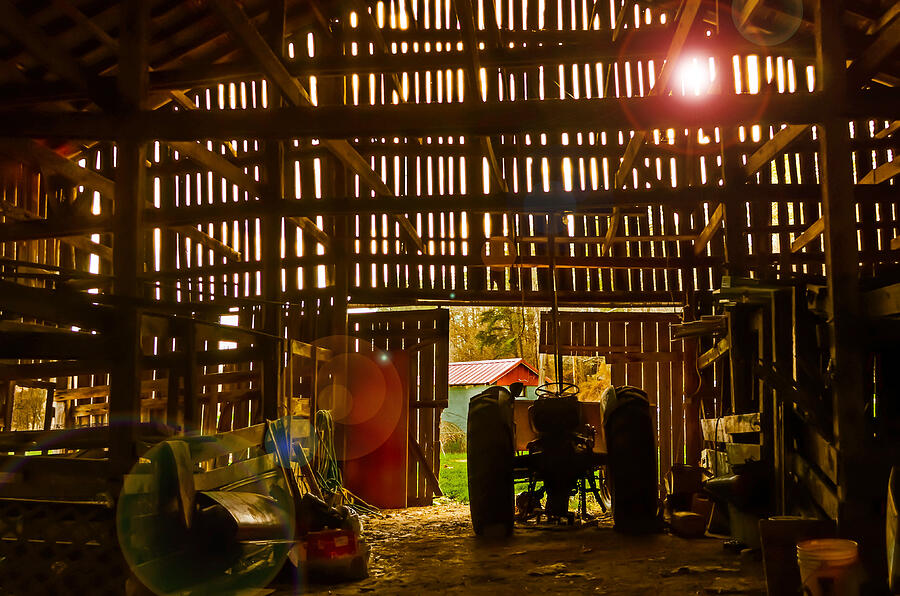Rustic Rays Photograph by Brian Stevens - Fine Art America