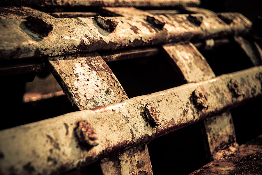 Rusty Cage Photograph by Brian McHugh - Pixels