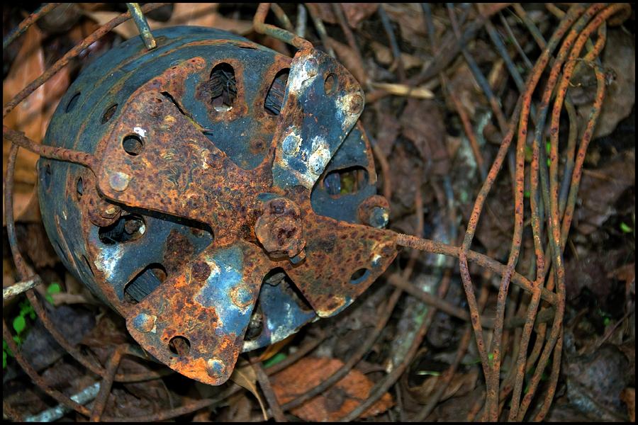 Rusty Fan Photograph by Bear E Smith - Fine Art America