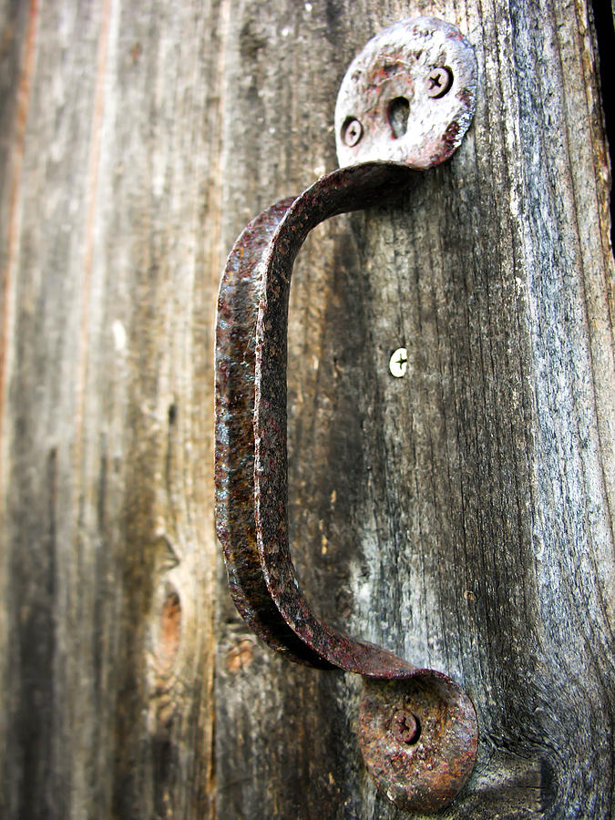 Rusty Handle Photograph by Sherman Perry - Fine Art America