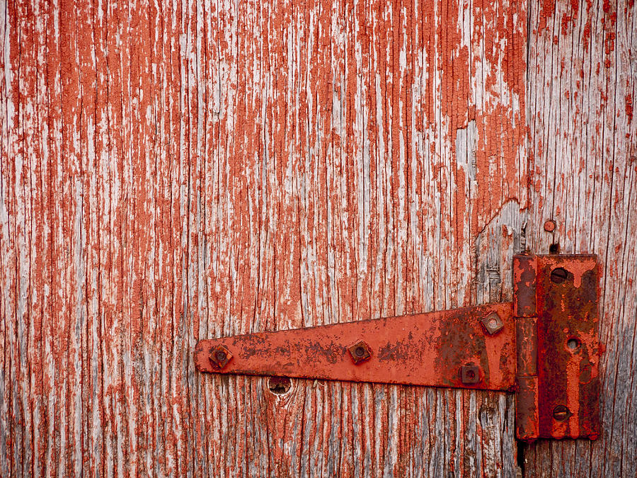 Rusty Hinge Photograph by Rae Tucker - Fine Art America