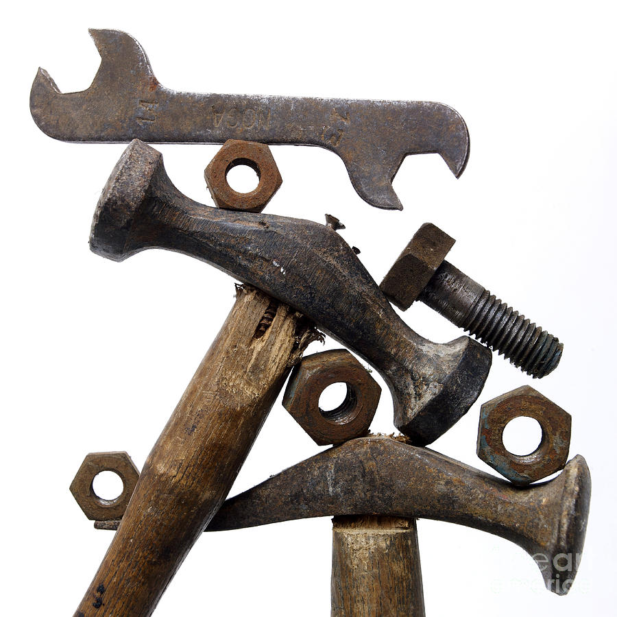 Rusty Tools Photograph by Bernard Jaubert - Fine Art America