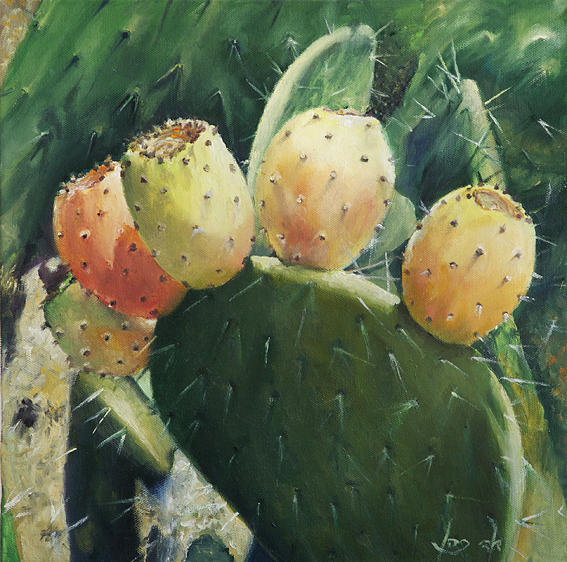 Sabras Painting by David Cohen - Fine Art America