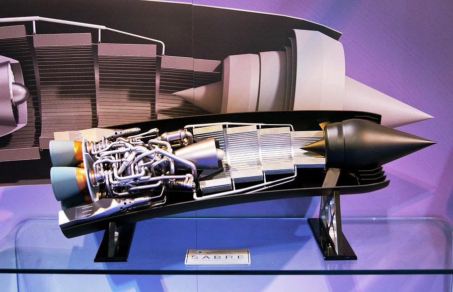 Sabre Spaceplane Engine. by Science Photo Library