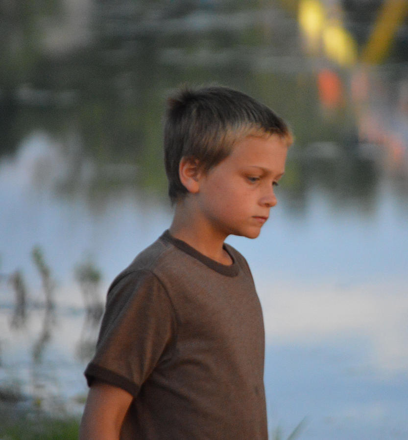 Sad boy 2 Photograph by Iris Rivera - Fine Art America