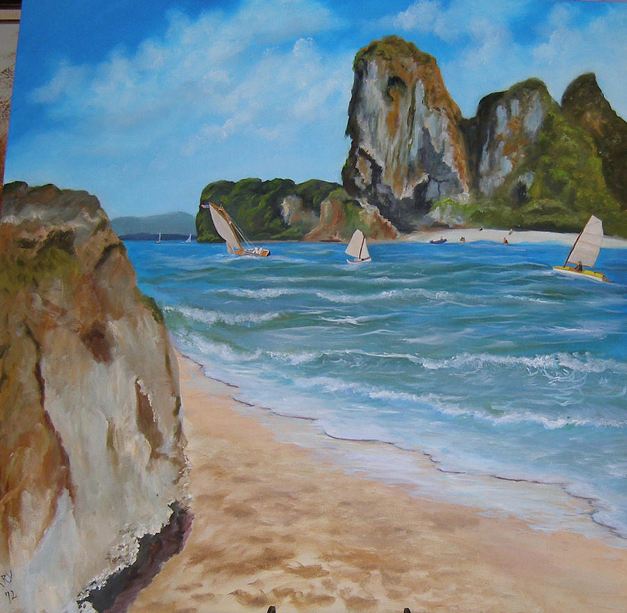 Sailing Afternoon Painting by Mark Perry - Fine Art America