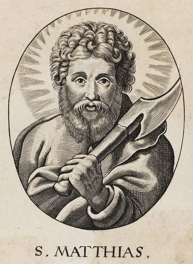 Saint Matthias, Apostle Chosen Drawing by Mary Evans Picture Library ... Saint Matthias, Apostle Chosen Drawing by Mary Evans Picture Library ...
